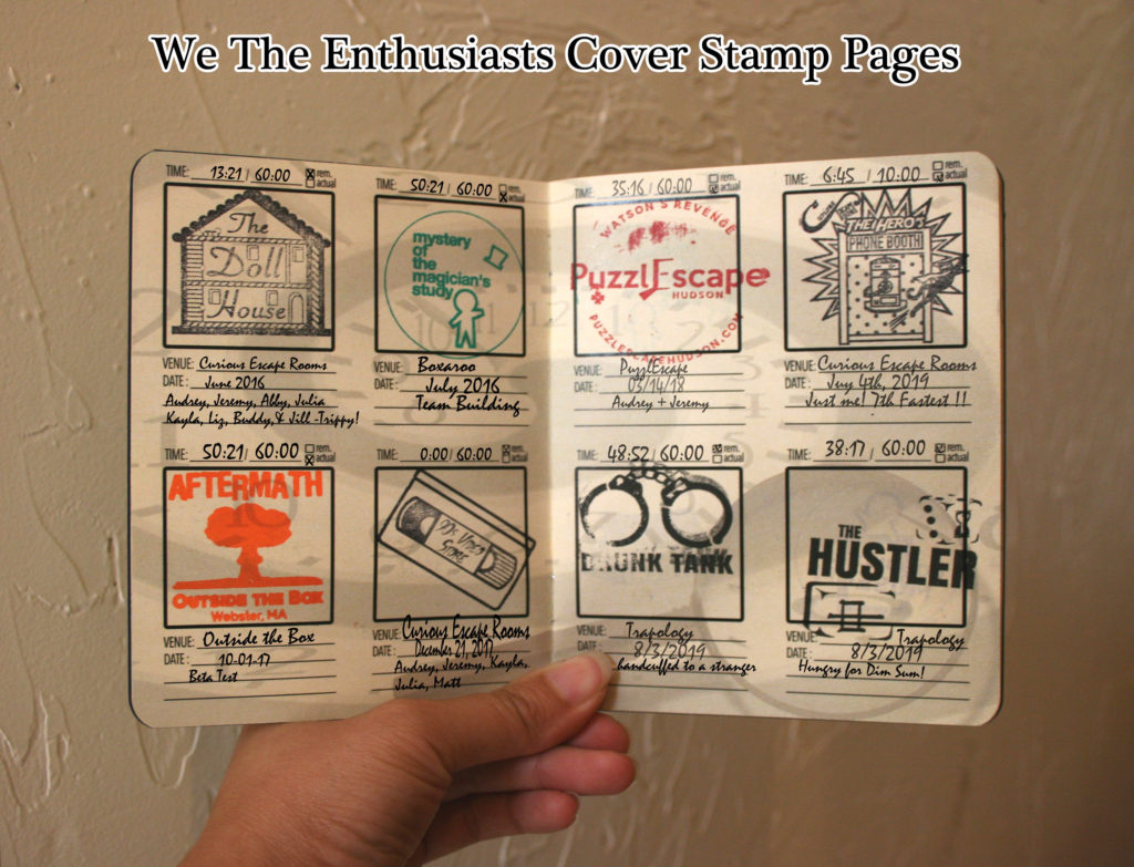 We The Enthusiasts Escape Room Passport – We The Enthusiasts