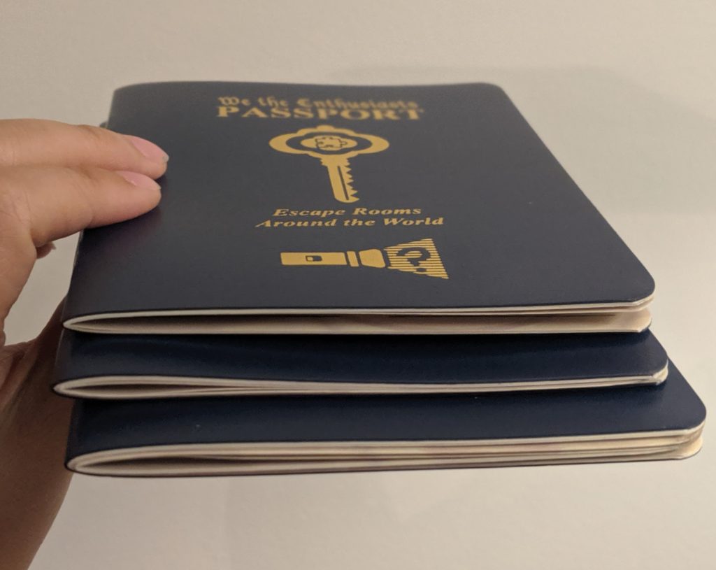 We The Enthusiasts Escape Room Passport – We The Enthusiasts