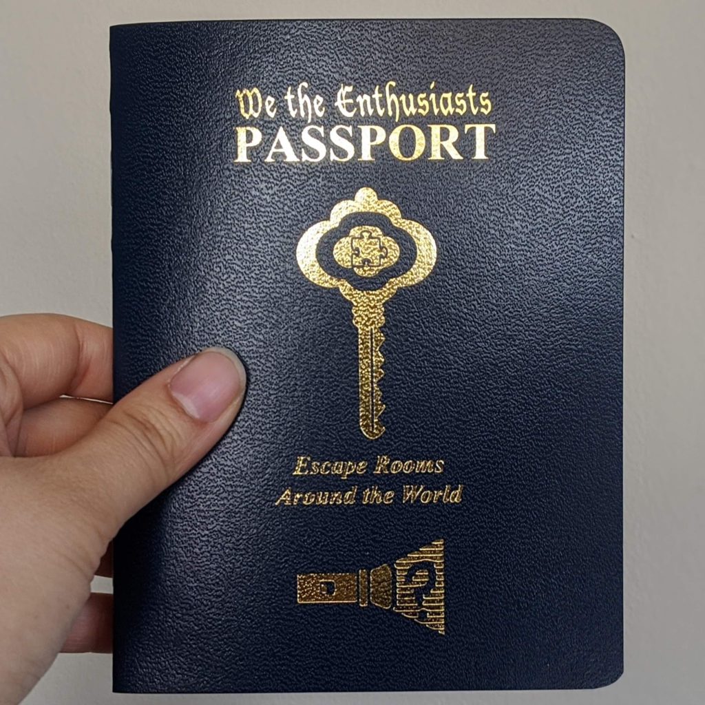 We The Enthusiasts Escape Room Passport – We The Enthusiasts