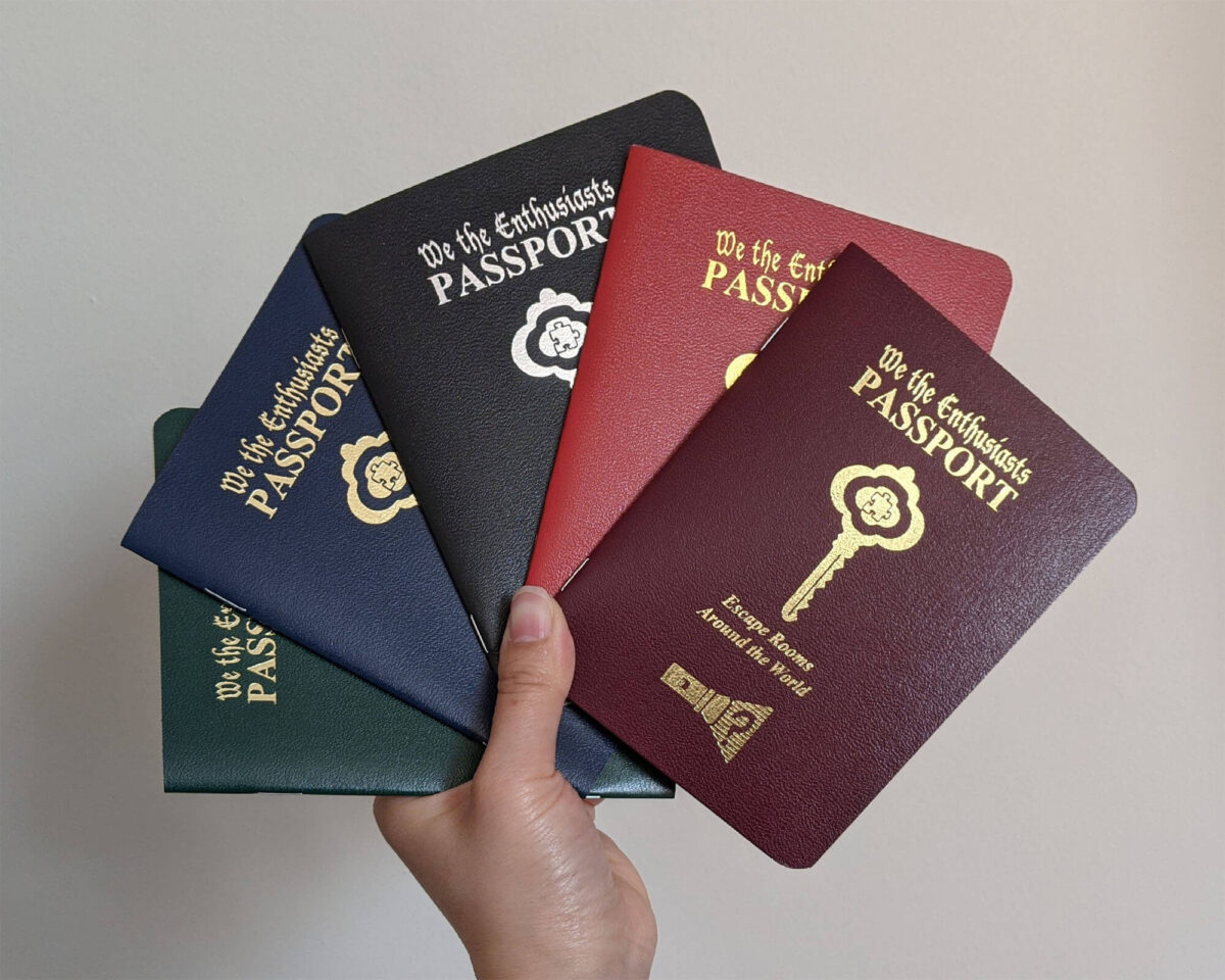 We The Enthusiasts Escape Room Passport – We The Enthusiasts